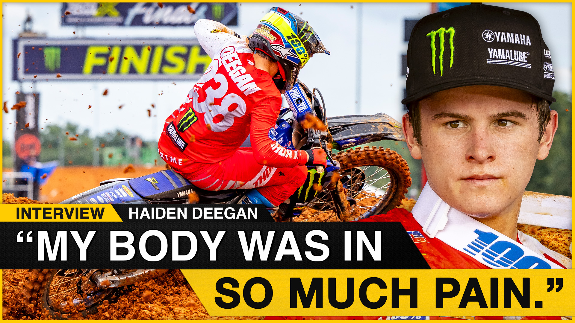 Haiden Deegan on 2023 Charlotte | Vital MX Interview - Motocross Videos ...
