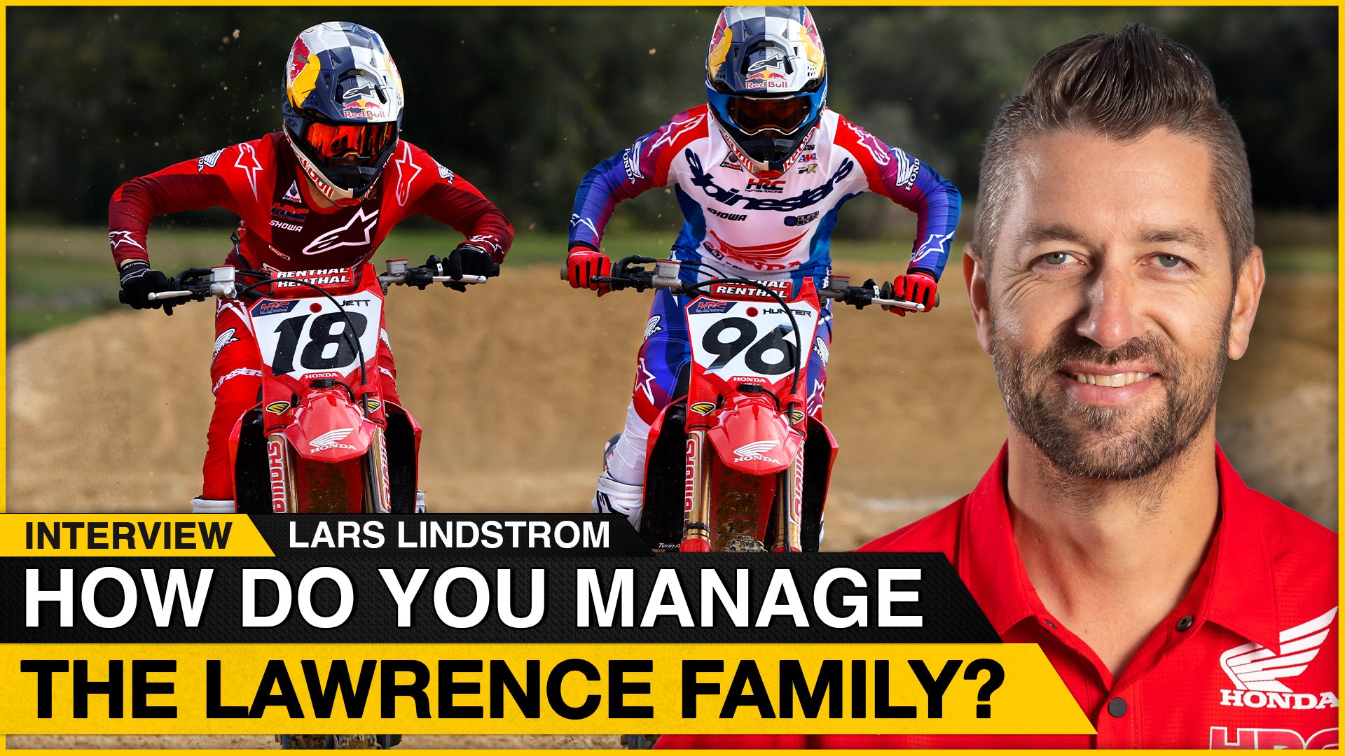 Lars Lindstrom on the Lawrences | Vital MX Interview - Motocross Videos ...