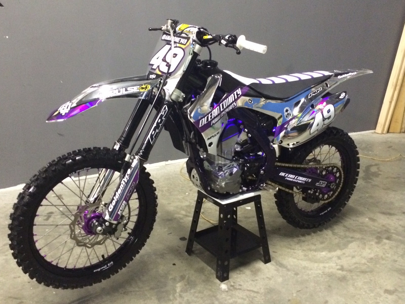 Chrome Honda CRF250R - mmaroney's Bike Check - Vital MX