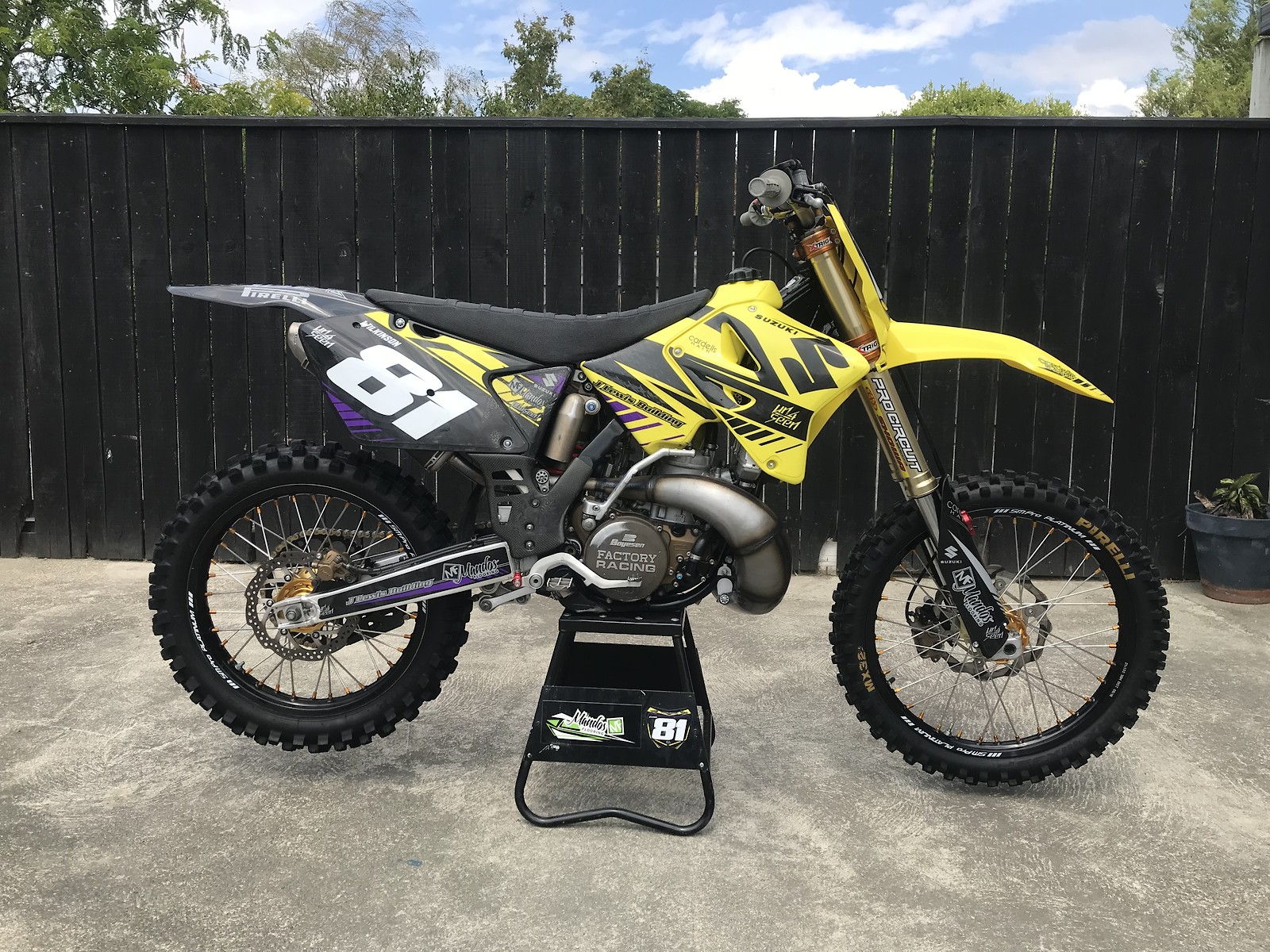 2007 suzuki rm 250 - Wilkinson81's Bike Check - Vital MX
