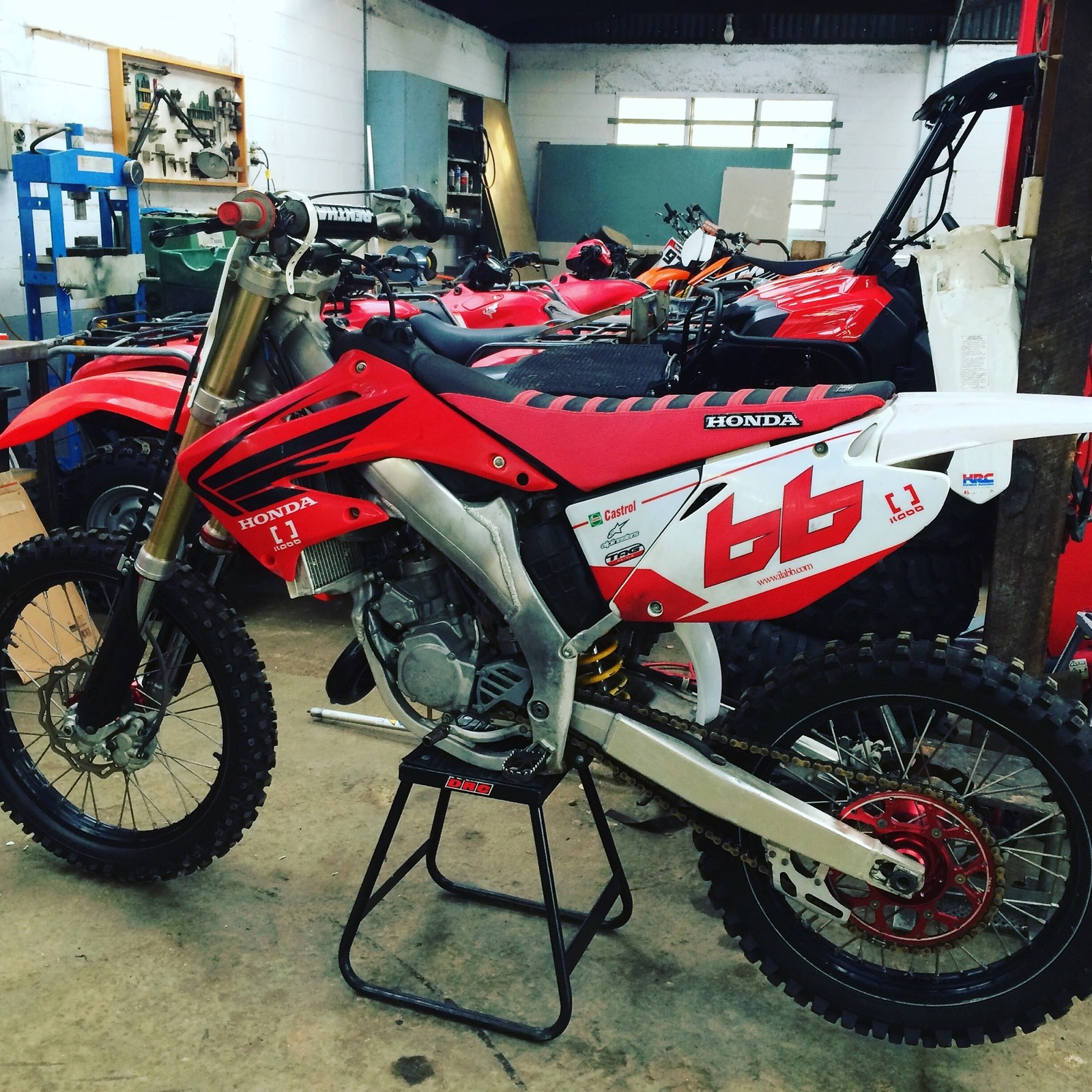 DH7's Honda CR125 - DH7's Bike Check - Vital MX