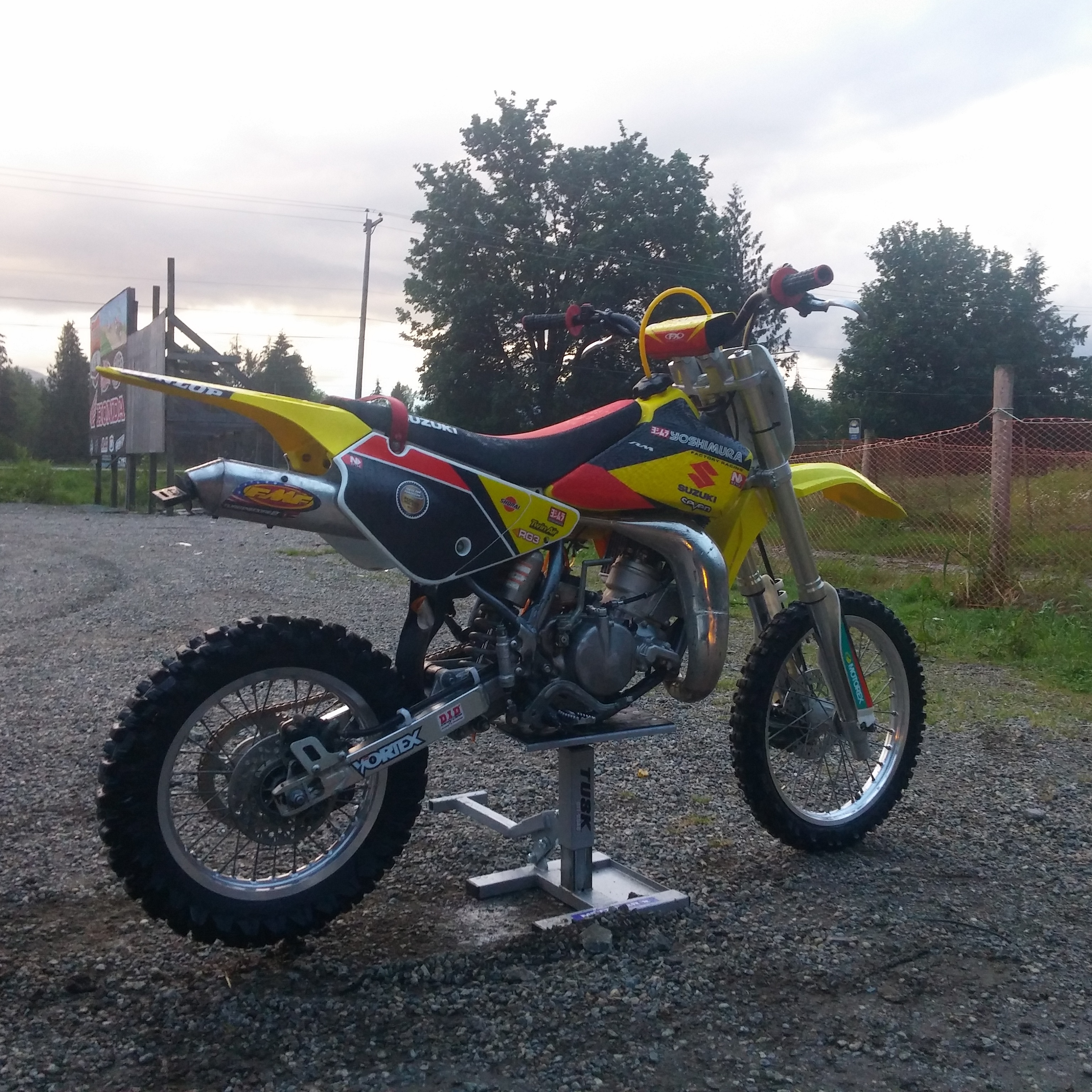 2004 Suzuki RM85 - jamie dumas's Bike Check - Vital MX
