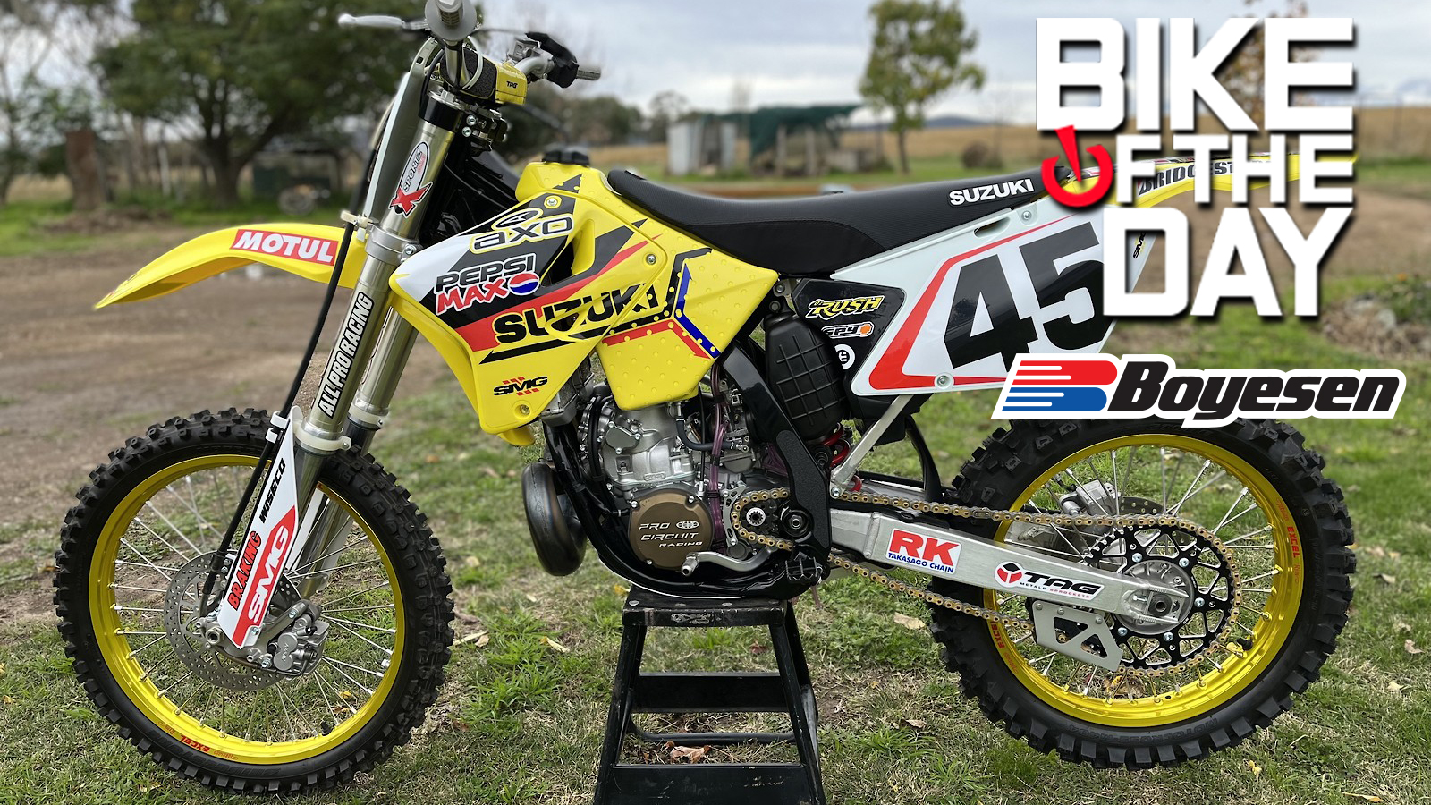 Jono Porter 2003 RM250 (Original Aus SX race Bike) - Andy_Hollier's Bike Check - Vital MX