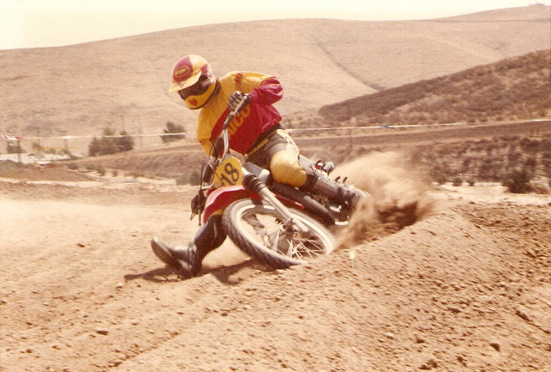 1977-John-Maico-Saddleback - CZ28x - Motocross Pictures - Vital MX