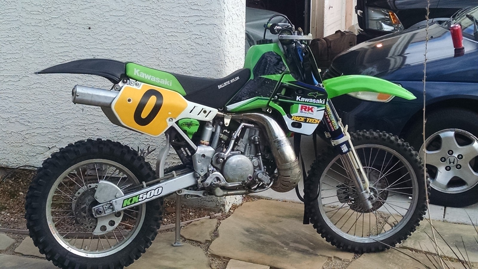 1992 KX500, EVO 14 graphics - CLUM - Motocross Pictures - Vital MX