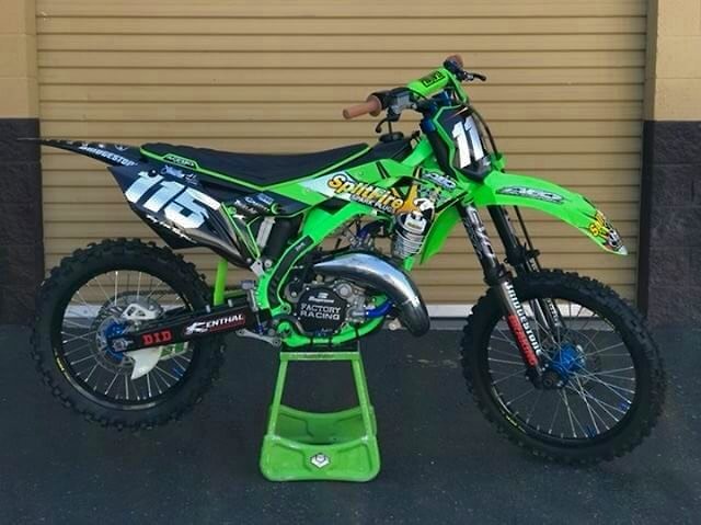 PRIMAL X MOTORSPORTS - SPLITFIRE KAWASAKI - KX125 - KX 250 - RETRO ...