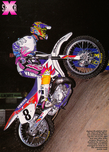 Bradshaw YZ250 1993 - PJJ - Motocross Pictures - Vital MX