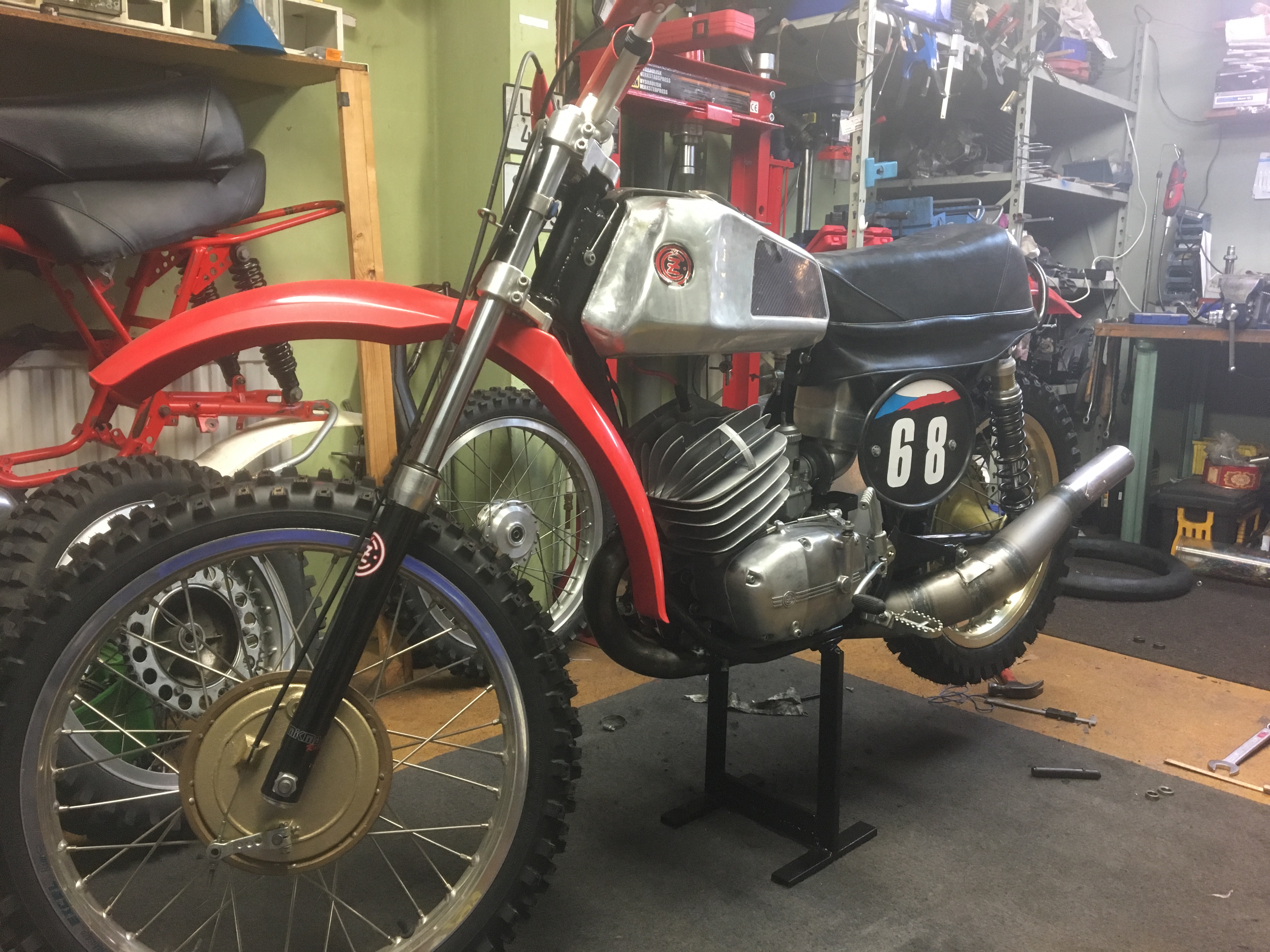 CZ 380 1974 - PJGracing - Motocross Pictures - Vital MX