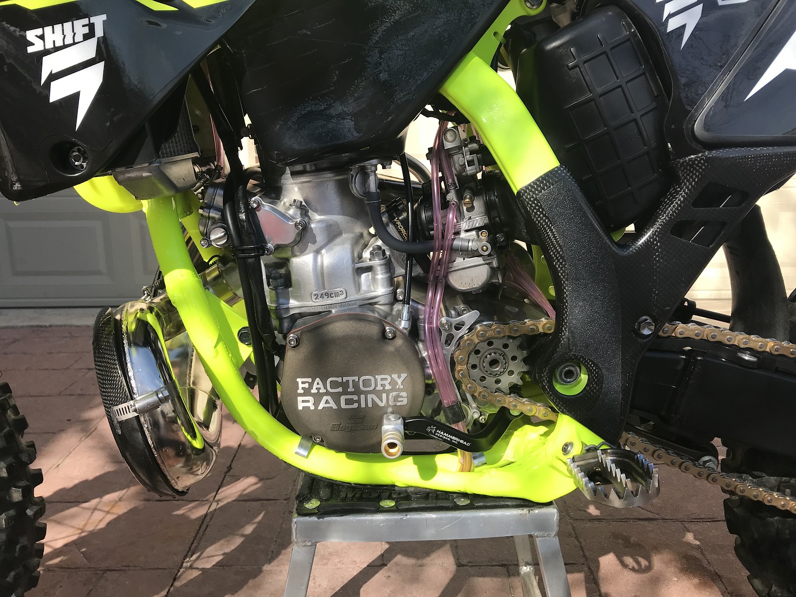 Flo Yellow RM250 - Deplorable781's Bike Check - Vital MX