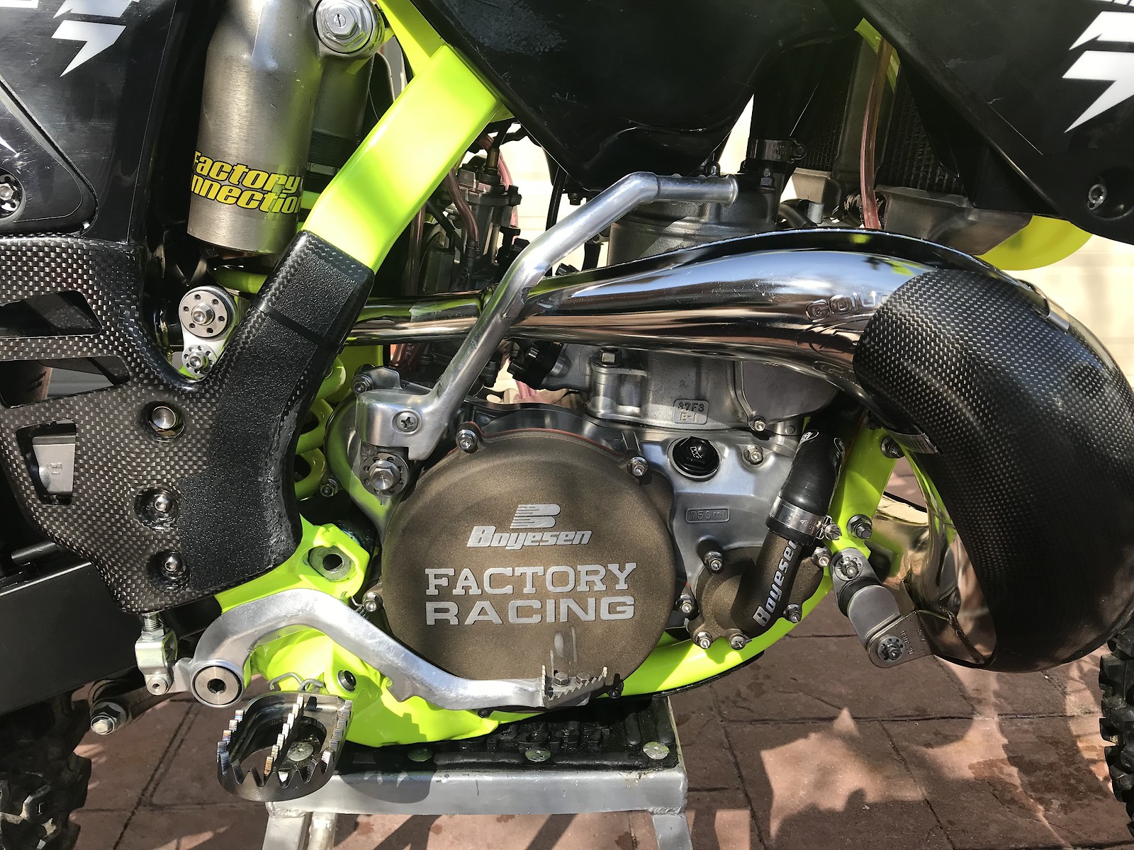 Flo Yellow RM250 - Deplorable781's Bike Check - Vital MX