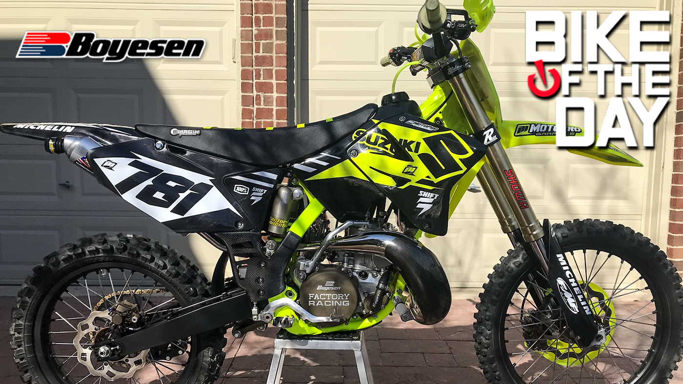 Flo Yellow RM250 - Deplorable781's Bike Check - Vital MX