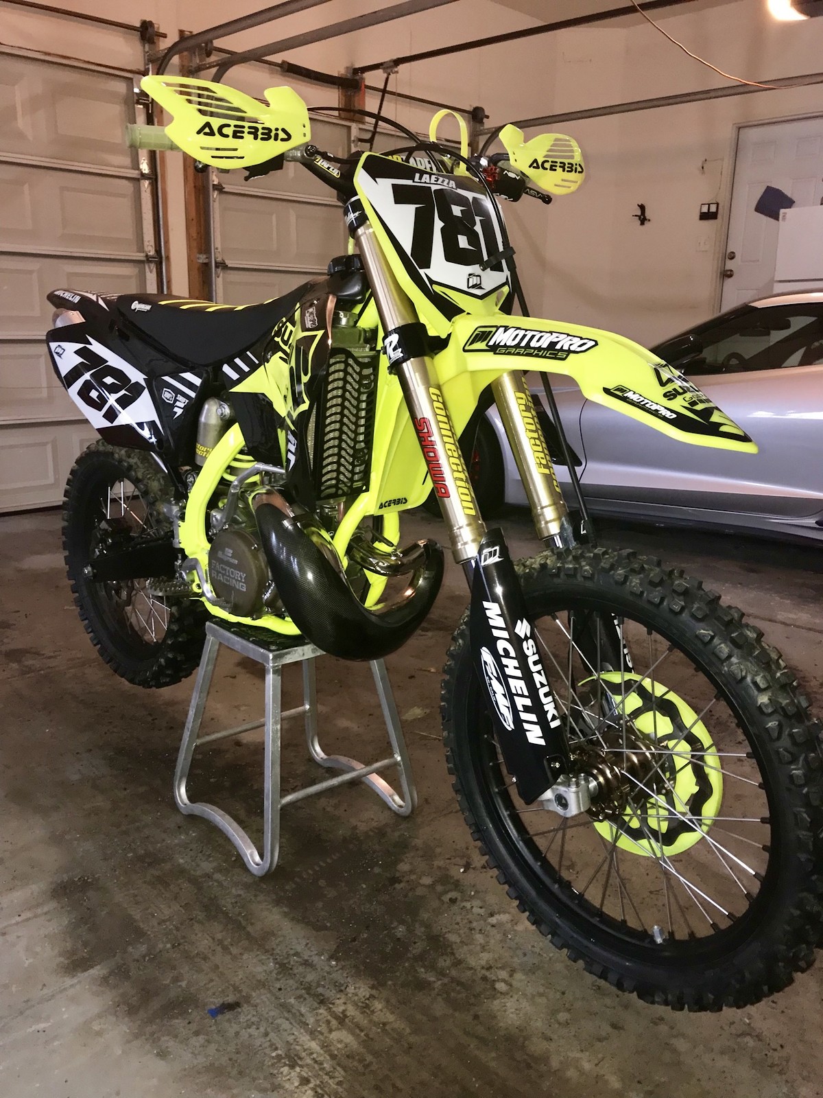 Flo Yellow RM250 - Deplorable781's Bike Check - Vital MX