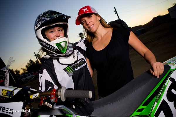 Sara Price & MJ - MXGirl - Motocross Pictures - Vital MX