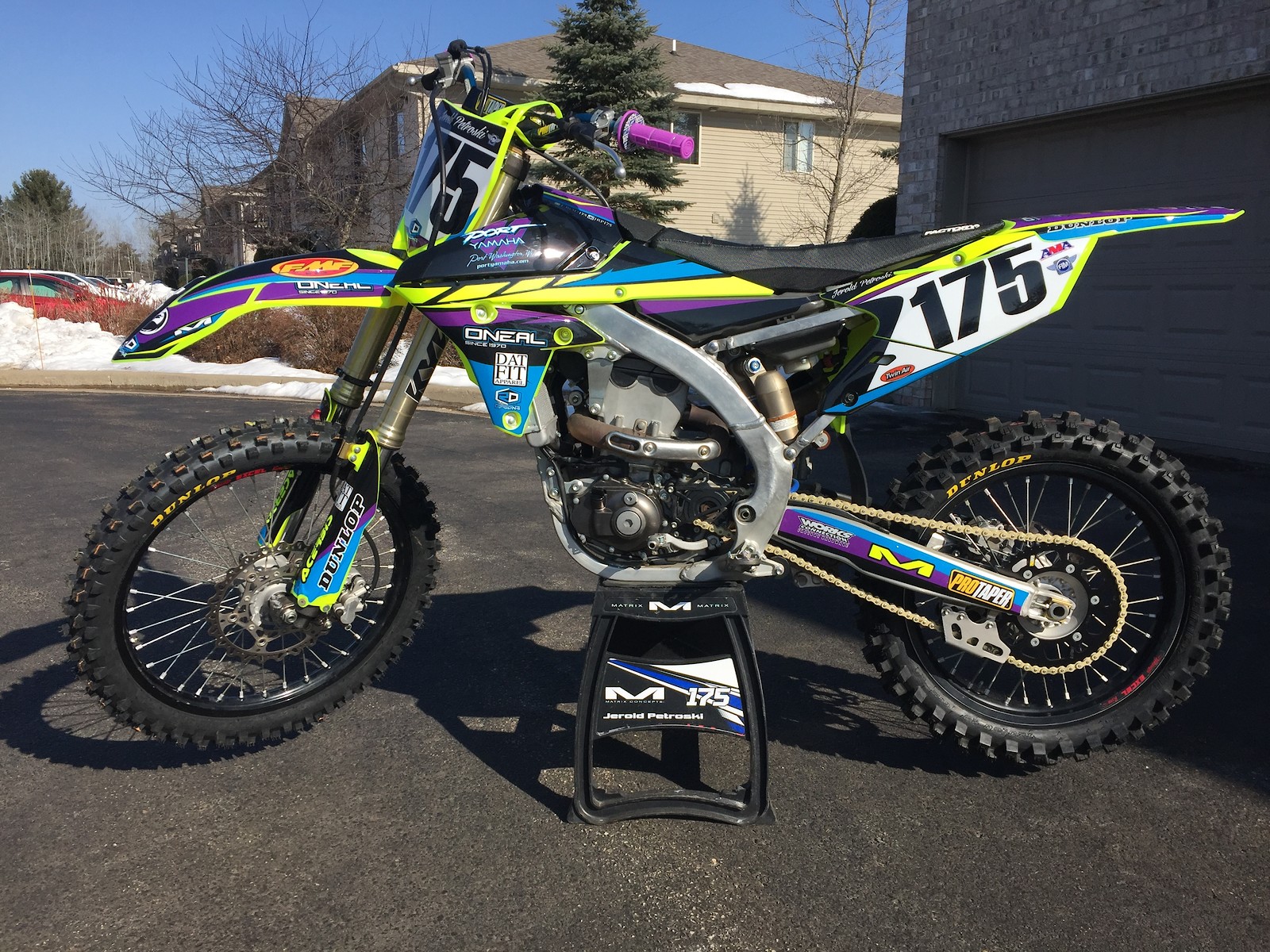 2017 Yamaha YZ450F for this season - Jerold_Petroski's Bike Check ...
