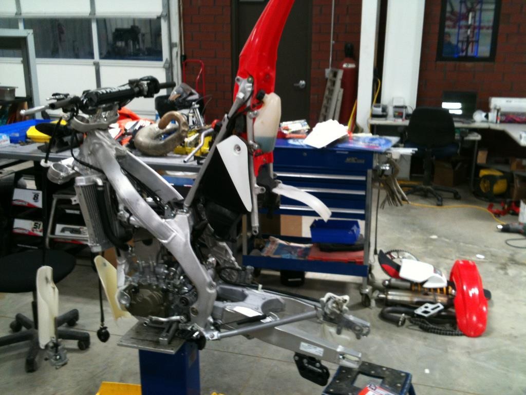 FTI Racing/CV4/Armored Graphix Honda CRF250X - redslush's Bike Check ...