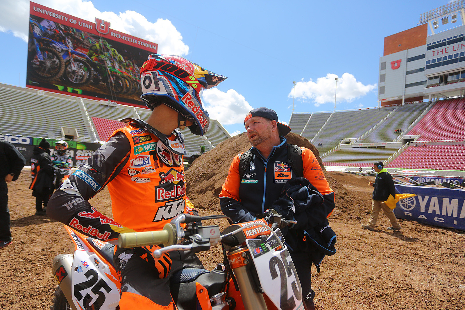 Marvin Musquin and Frankie Latham - Vital MX Pit Bits: Salt Lake City ...
