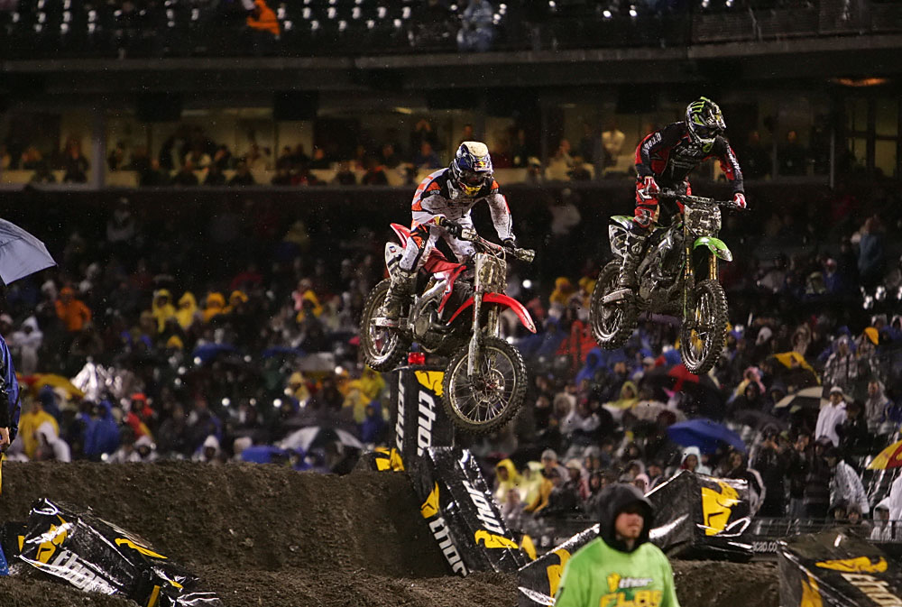 Davi Millsaps and Timmy Ferry - Monster Energy Supercross: San ...