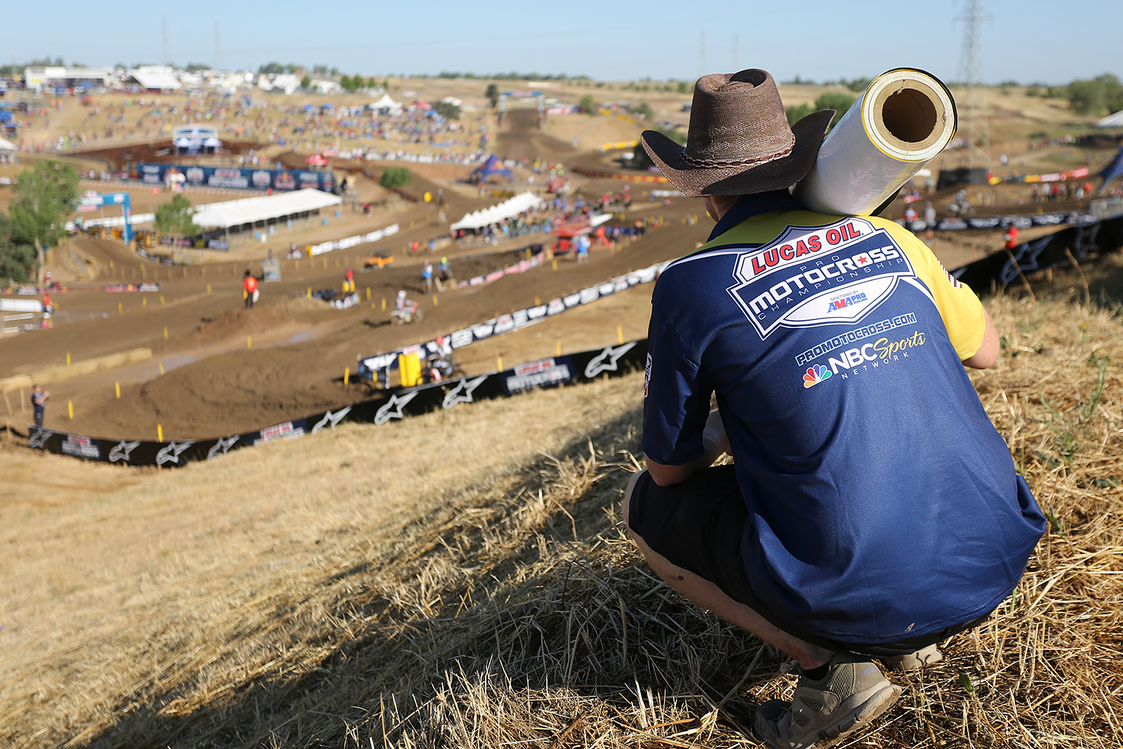 Banner crew - Vital MX Pit Bits: Hangtown - Motocross Pictures - Vital MX