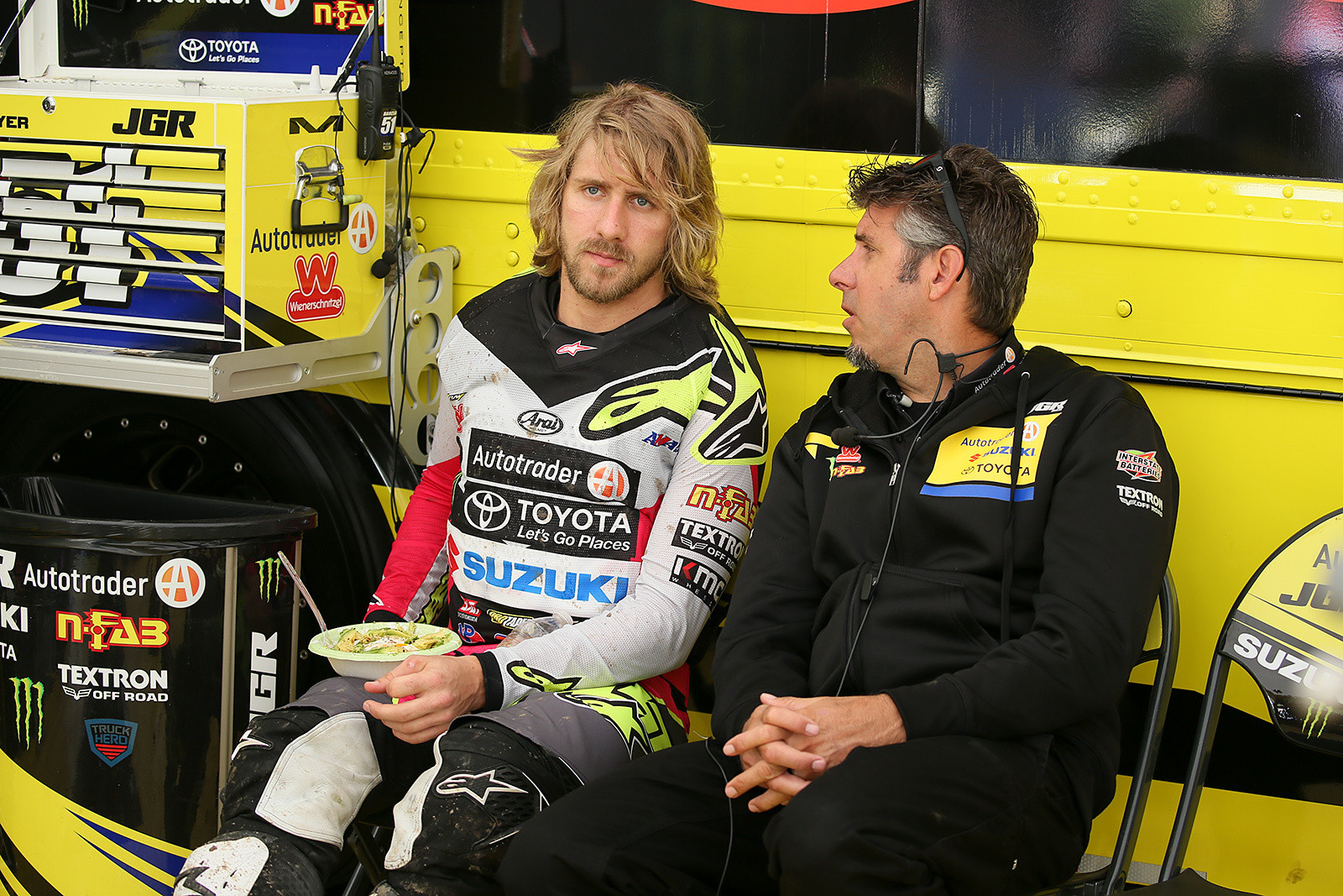 Justin Barcia and Jeremy Albrecht - Vital MX Pit Bits: Thunder Valley ...