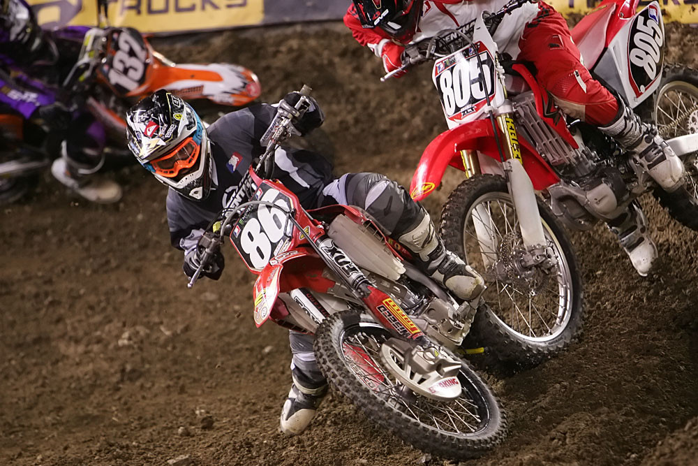 Michael Willard and Turbo Reif - 2008 Monster Energy Supercross ...