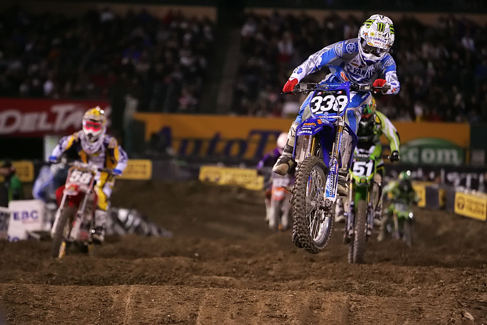Jason Lawrence - 2008 Monster Energy Supercross: Anaheim 3 - Motocross ...
