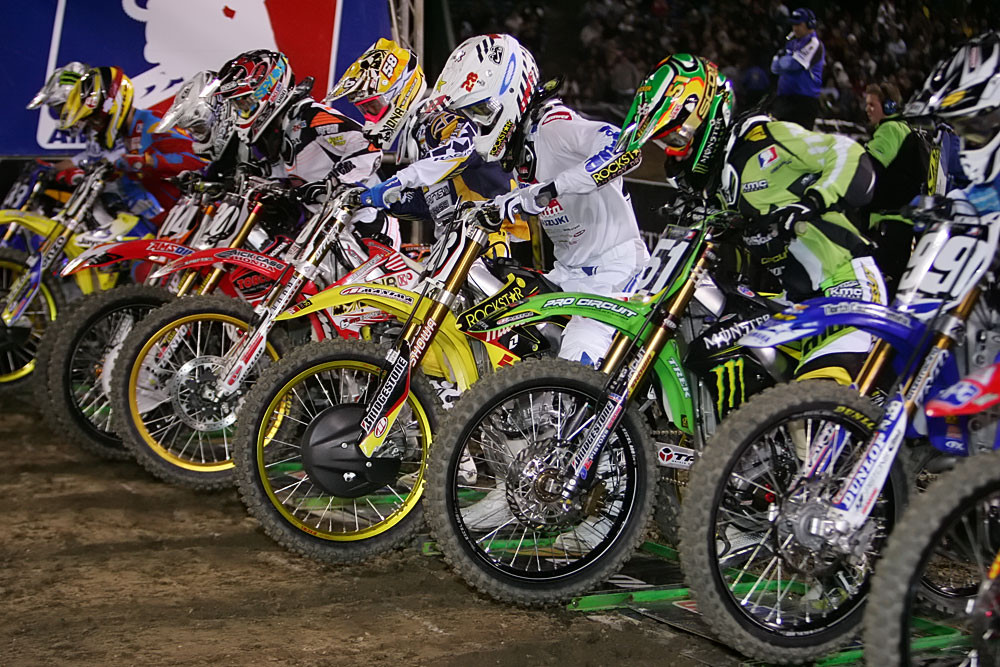 Lites Main Event Start - 2008 Monster Energy Supercross: Anaheim 3 ...