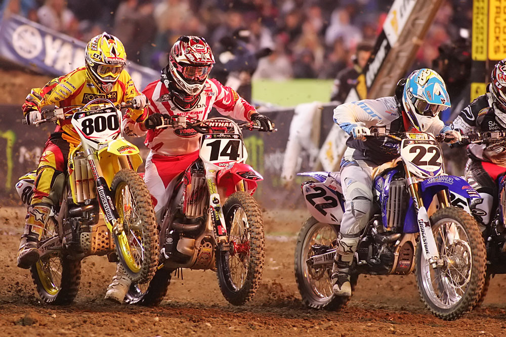 Mike Alessi, Kevin Windham, and Chad Reed - 2008 Monster Energy ...