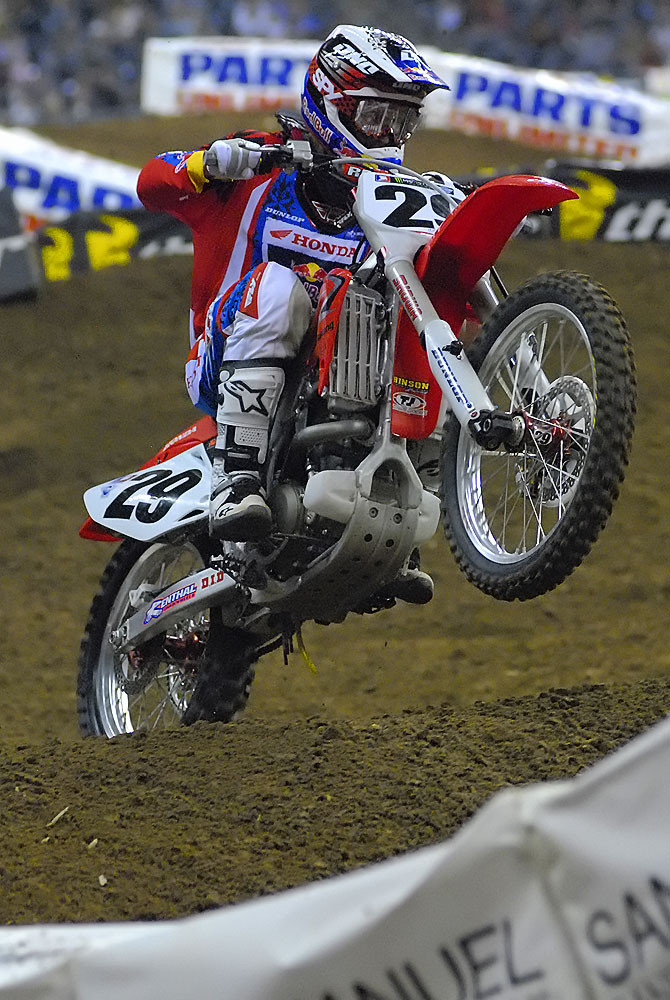 Andrew Short - 2008 Monster Energy Supercross: Houston - Motocross ...