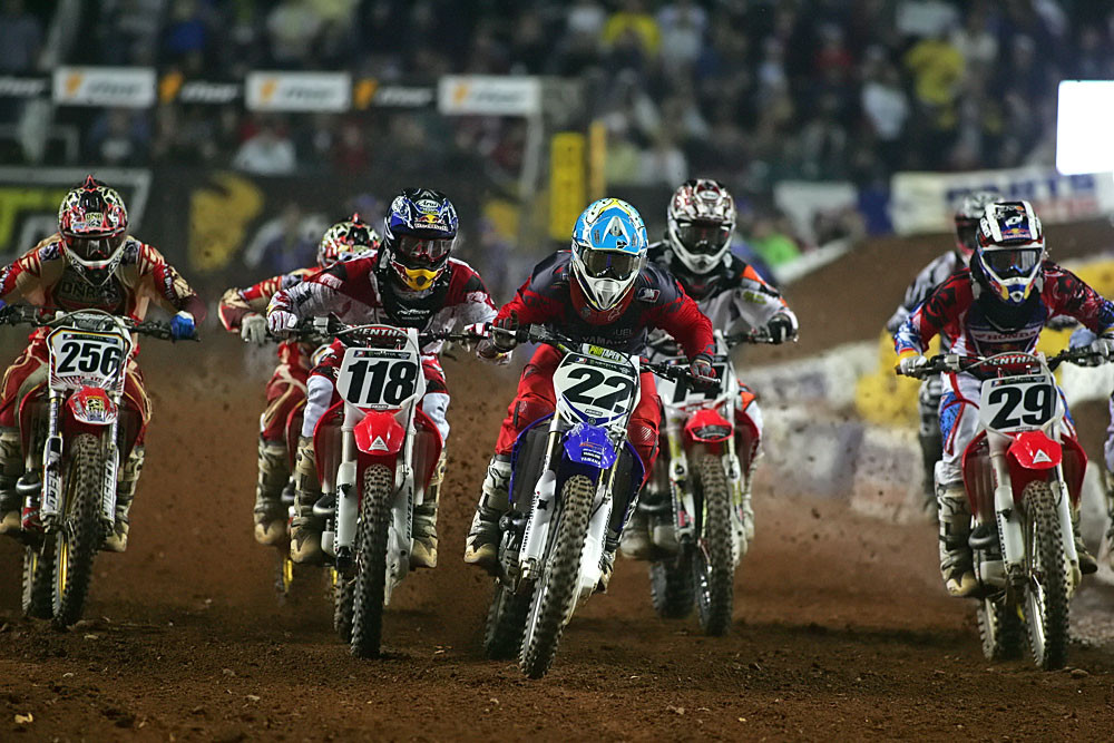 Chad Reed and Davi Millsaps - 2008 Monster Energy Supercross: Atlanta ...