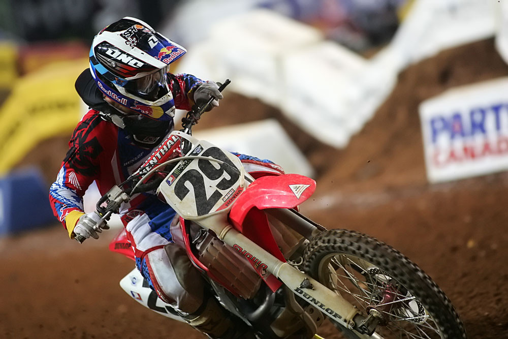 Andrew Short - 2008 Monster Energy Supercross: Atlanta - Motocross ...