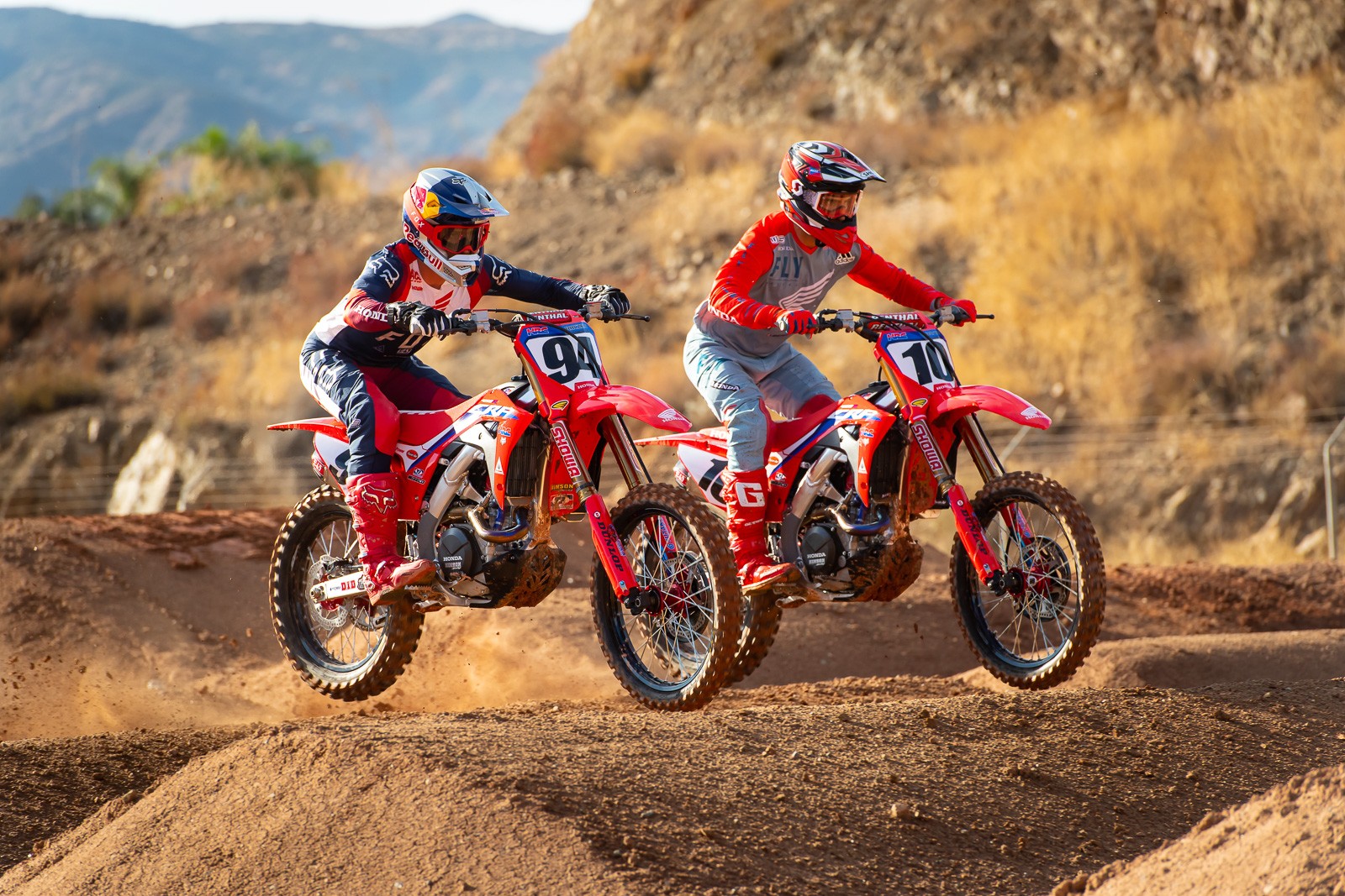 Ken Roczen and Justin Brayton - Team Honda HRC 2020 - Motocross ...