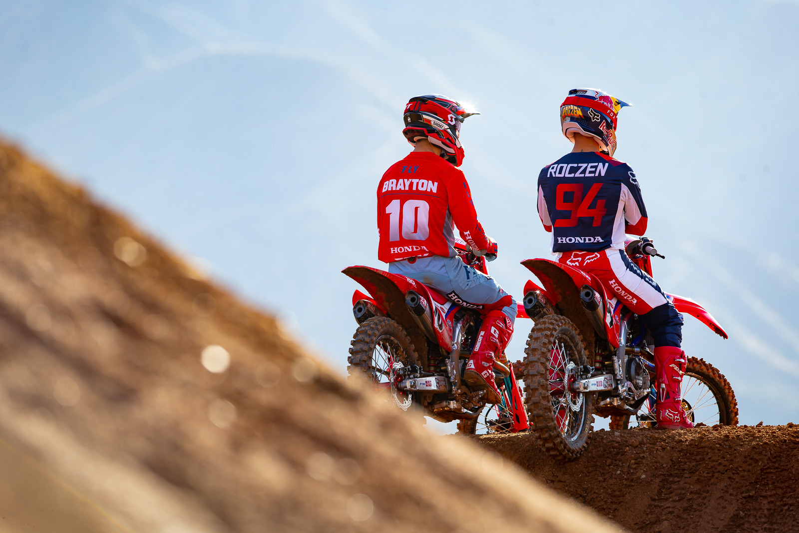 Ken Roczen and Justin Brayton - Team Honda HRC 2020 - Motocross ...