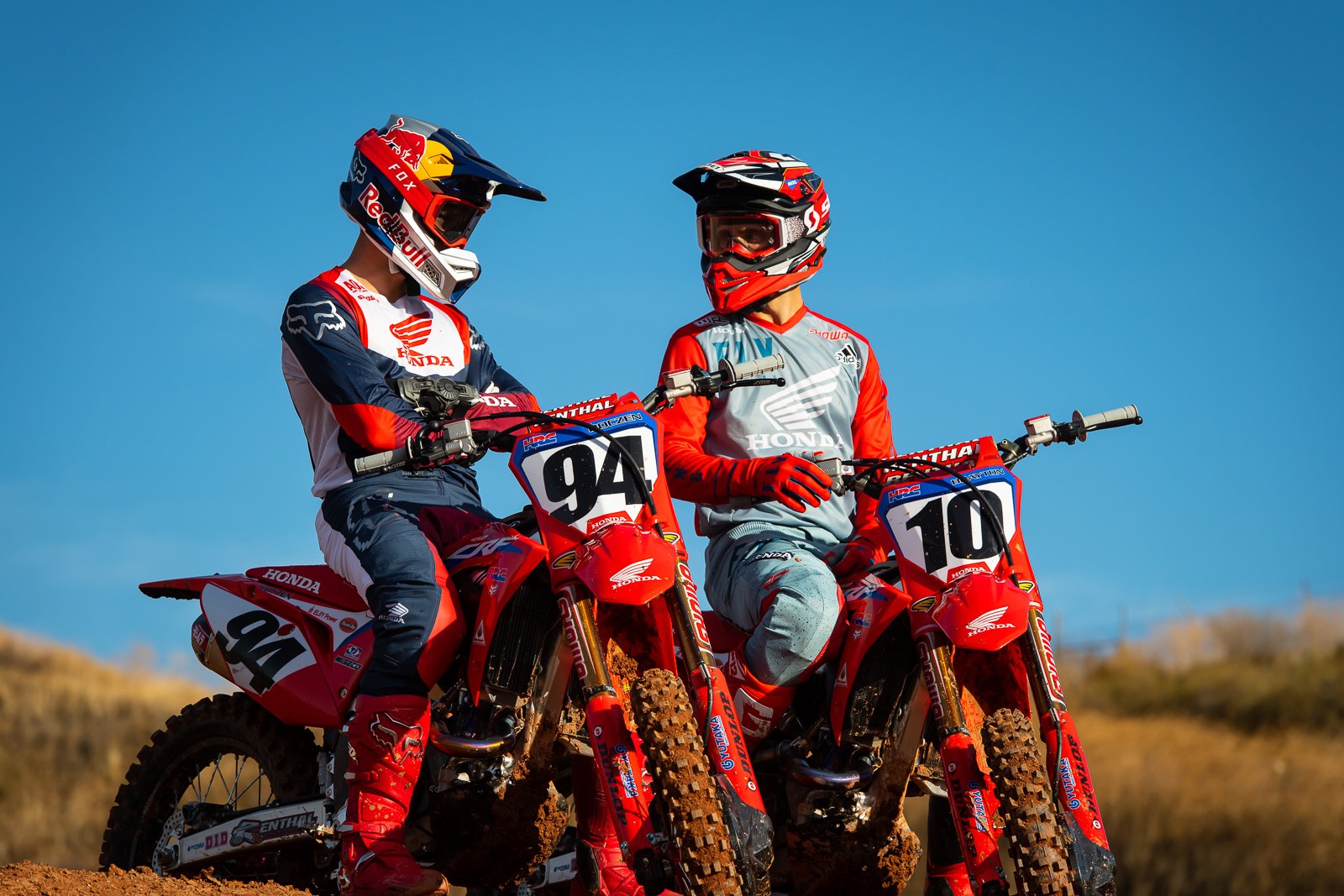 Ken Roczen and Justin Brayton - Team Honda HRC 2020 - Motocross ...