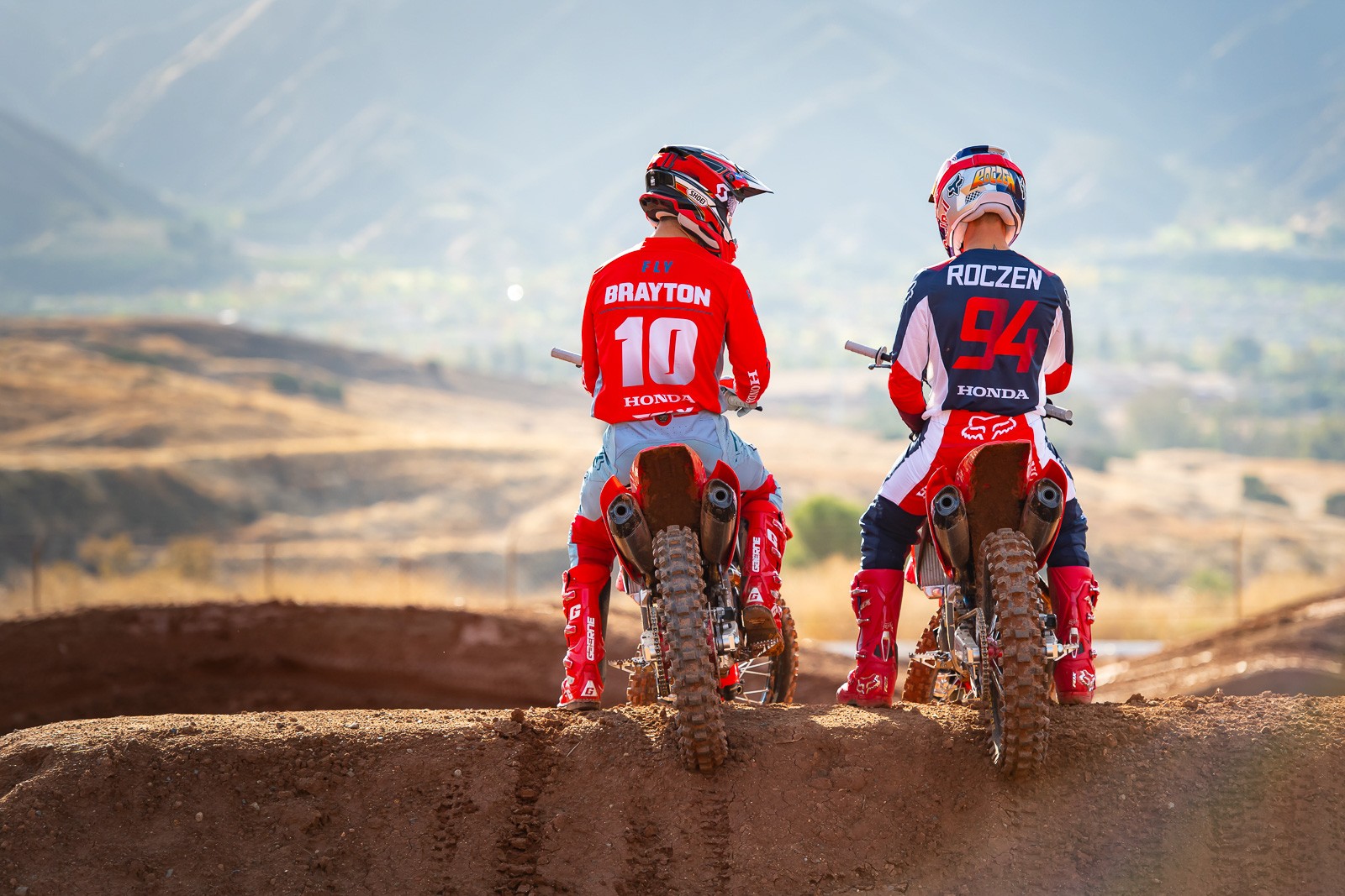 Ken Roczen and Justin Brayton - Team Honda HRC 2020 - Motocross ...
