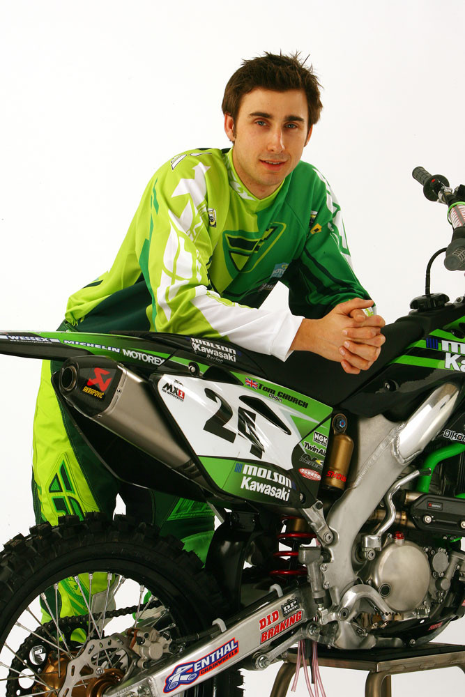 Tom Church - 2008 Kawasaki GP Motocross Team Gallery - Motocross ...