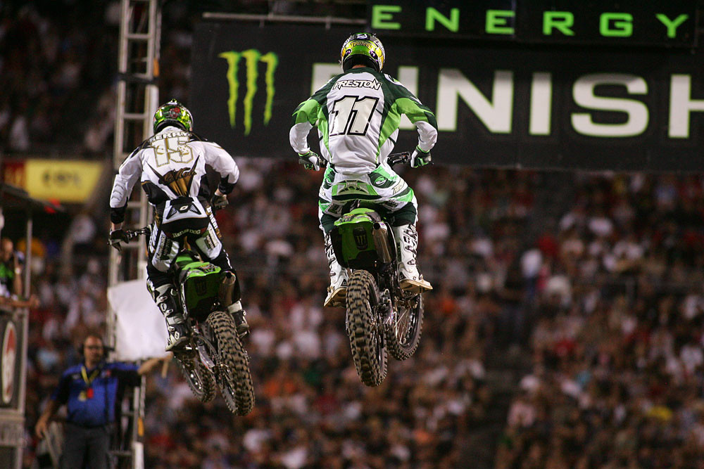 Timmy Ferry and Travis Preston - Monster Energy Supercross: Las Vegas ...