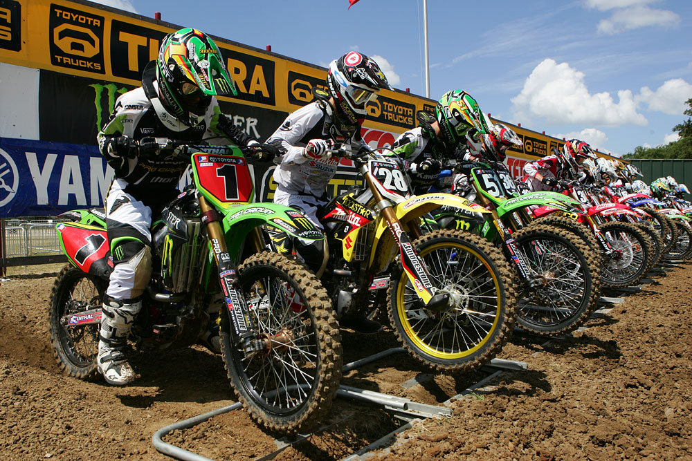 MX2 Moto 2 Start - 2008 AMA Toyota Motocross Championship: Freestone ...