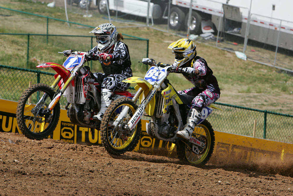 Jessica Patterson and Sarah Whitmore - WMA Thunder Valley - Motocross ...