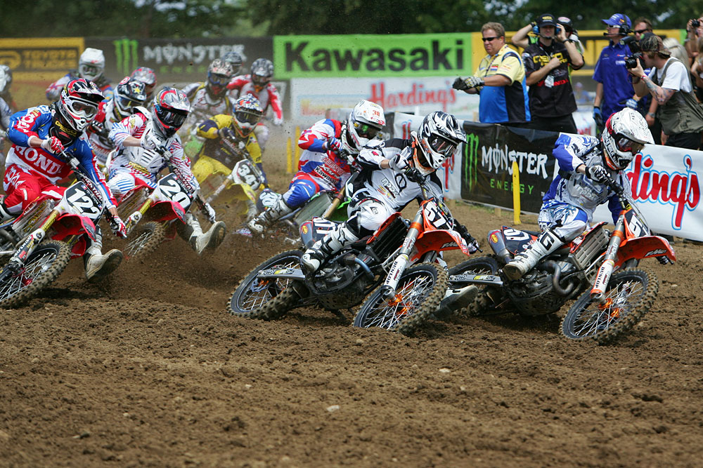 MX2 Moto 1 Start - 2008 AMA Toyota Motocross Championship: Red Bud ...