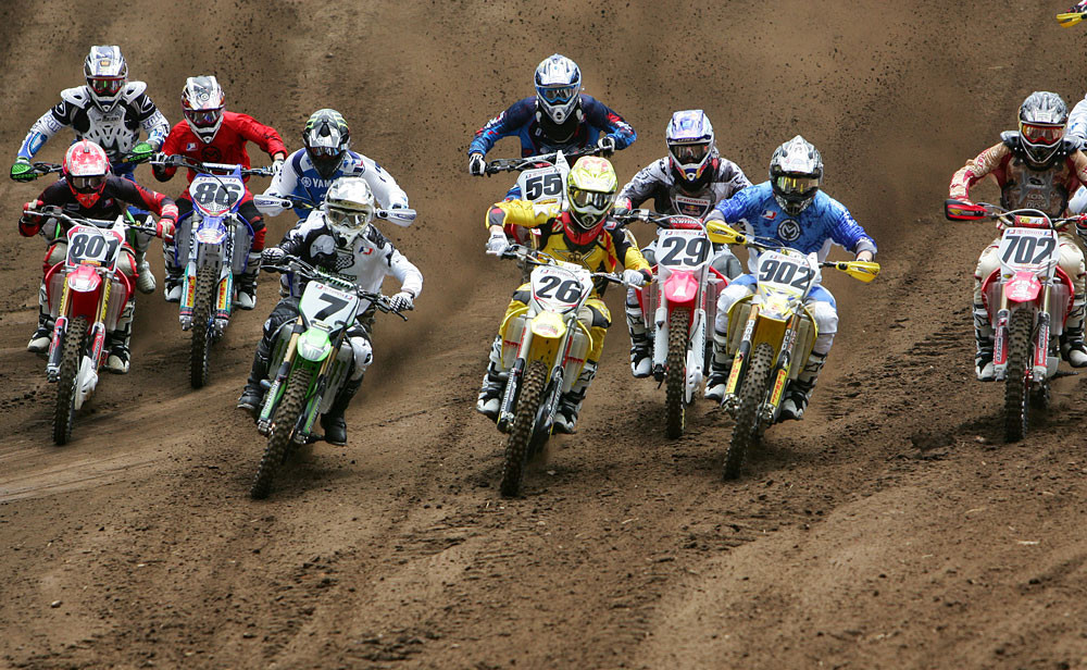MX1 Moto 1 Start - 2008 AMA Toyota Motocross Championship: Washougal ...