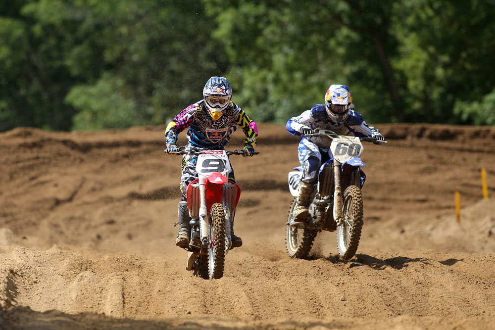 Ivan Tedesco and Broc Hepler - 2008 AMA Toyota Motocross Championship ...