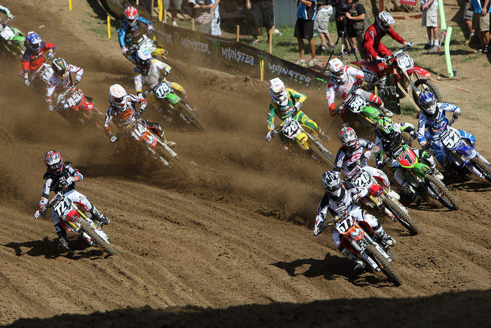 MX2 Moto Two Start - 2008 AMA Toyota Motocross Championship: Millville ...