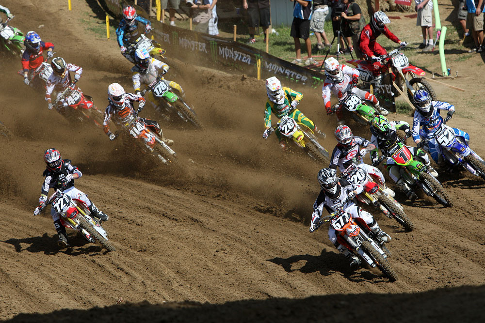 MX2 Moto Two Start - 2008 AMA Toyota Motocross Championship: Millville ...