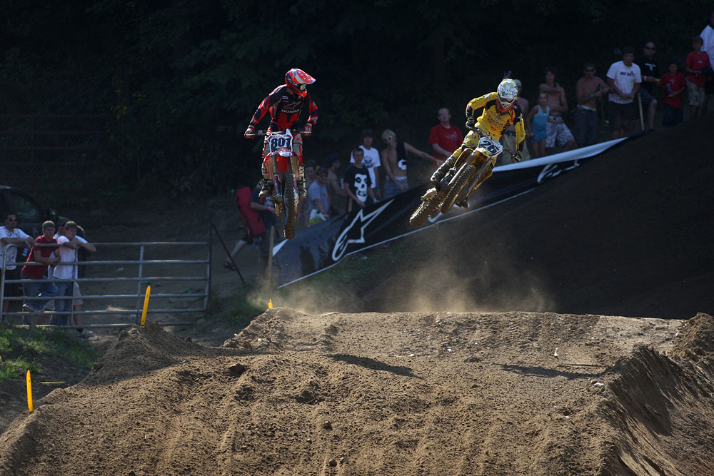 Jeff Alessi and Michael Byrne - 2008 AMA Toyota Motocross Championship ...