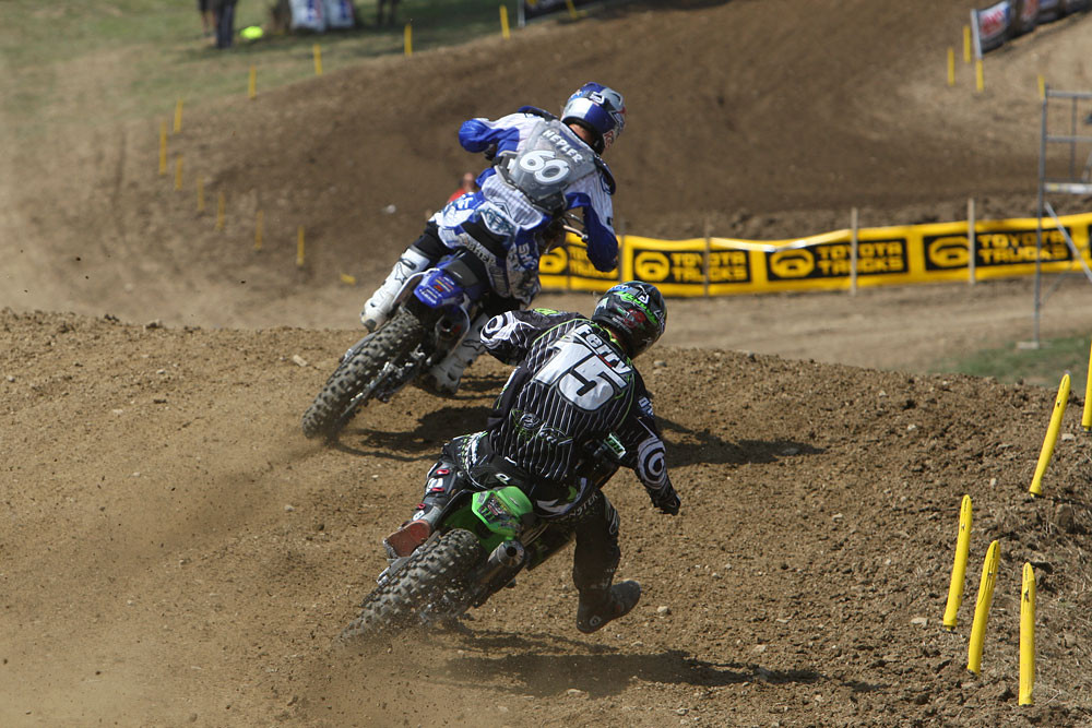 Broc Hepler and Timmy Ferry - 2008 AMA Toyota MX Championship: Steel ...
