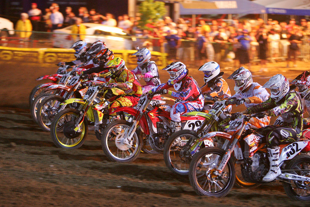 450 class start - Best of the 2008 AMA Toyota Motocross Championship ...