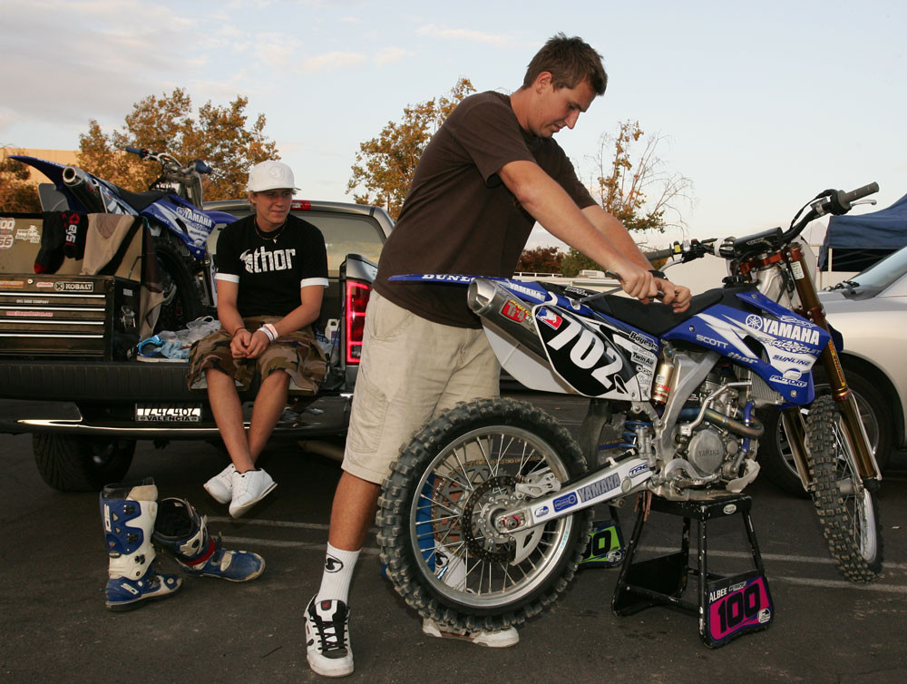 Jimmy Albertson - 2006/2007 BooKoo Arenacross Round 1 - Motocross ...