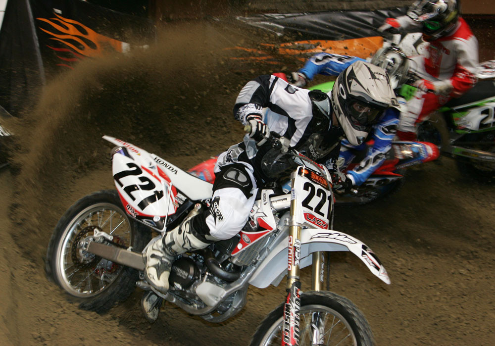 Tiger Lacey - 2006/2007 BooKoo Arenacross Round 1 Racing - Motocross ...