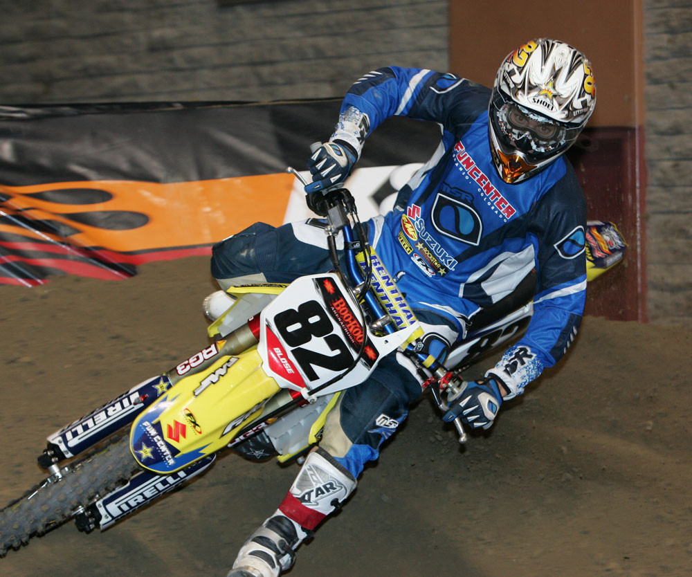 Michael Blose - 2006/2007 BooKoo Arenacross Round 1 Racing - Motocross ...