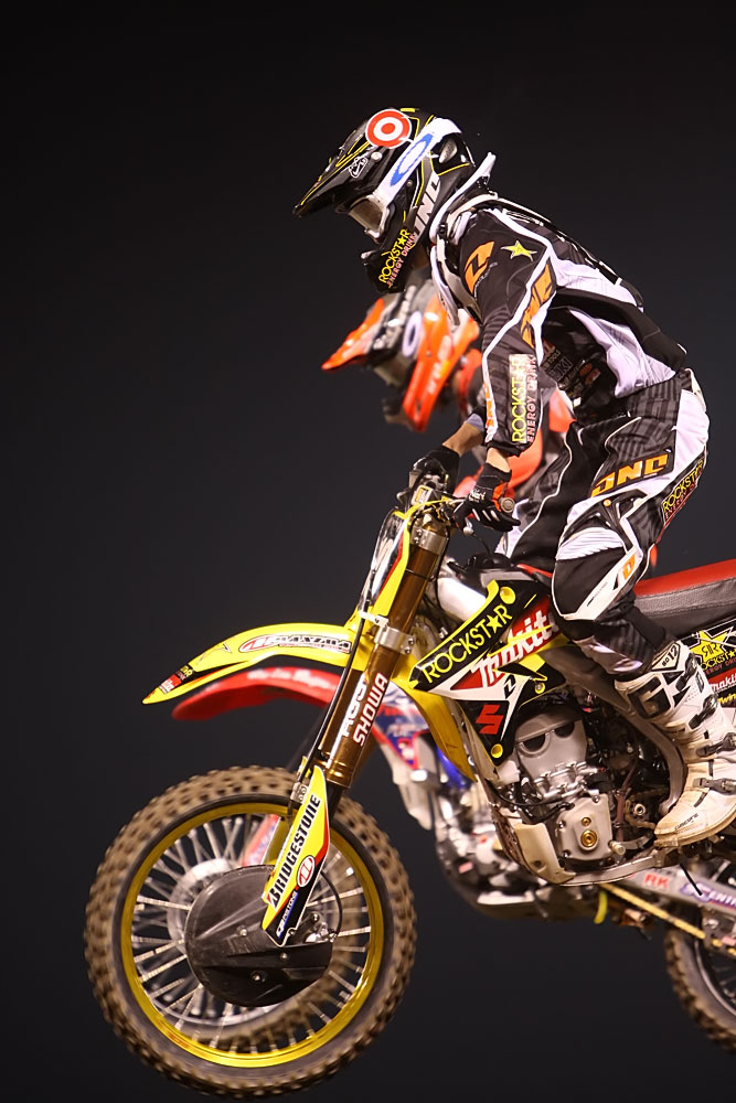 Ryan Dungey and Chris Blose - 2009 Monster Energy Supercross: Anaheim 1 ...